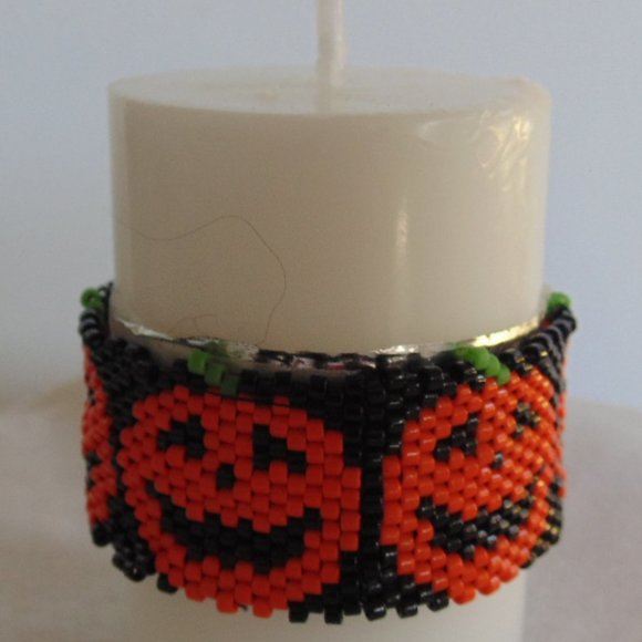 Hand Crafted | Holiday | Halloween Tea Light Candle Cover | Poshmark